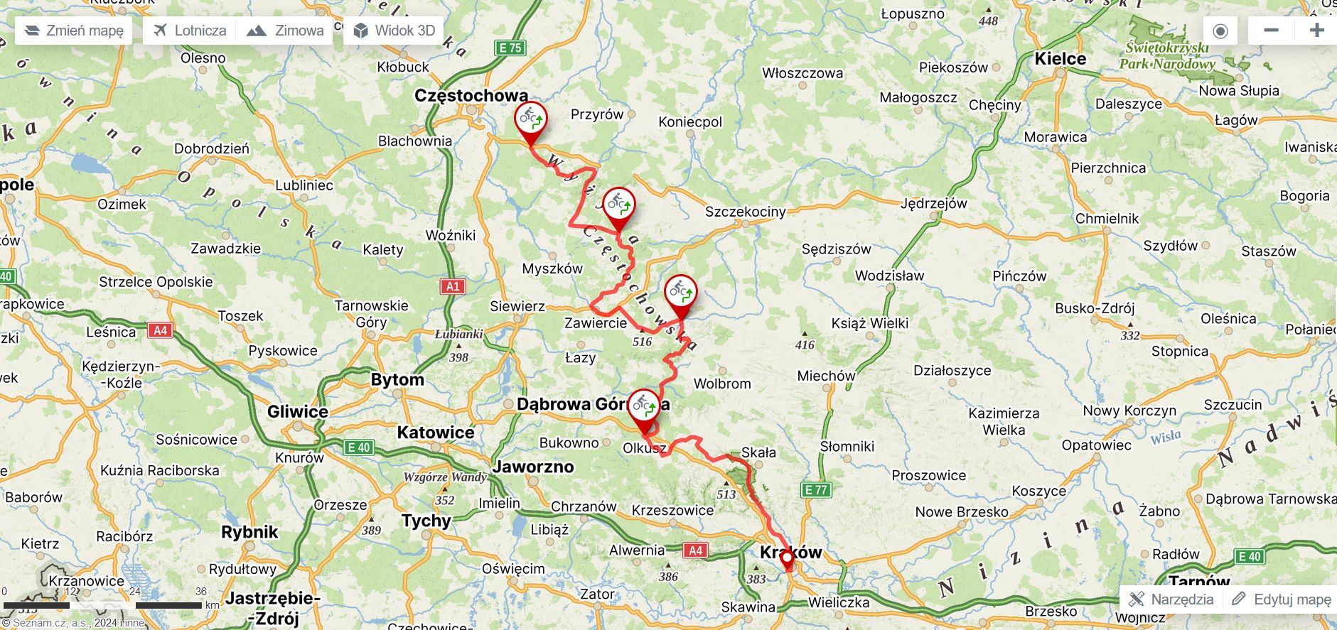 Cycle Trail Of The Eagles’ Nests | Bike tours in Poland